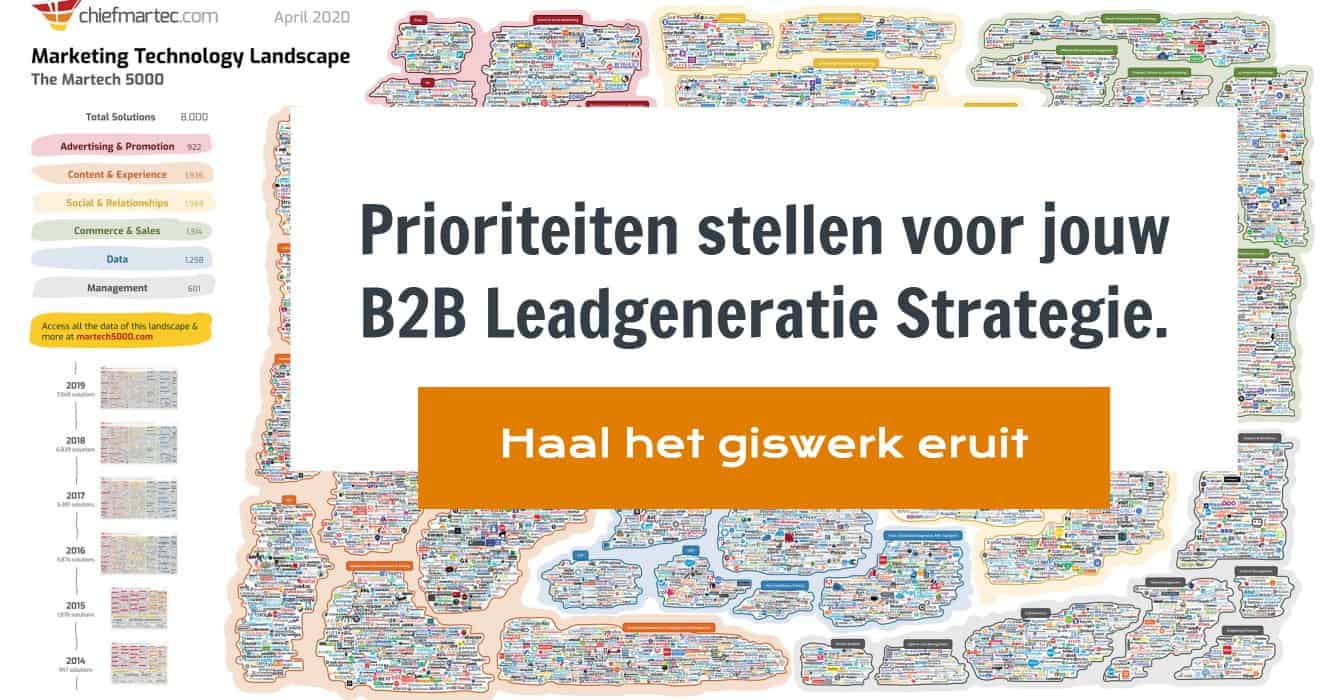 Prioriteiten stellen voor jouw B2B Leadgeneratie Strategie. - Talking Zebra
